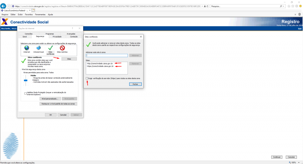 Erro Java na Conectividade Social ICP. Guia definitivo! - Dicas Tech ...