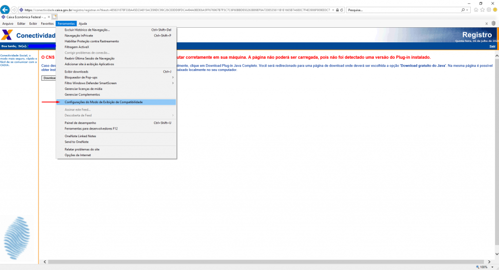 Erro Java na Conectividade Social ICP. Guia definitivo! - Dicas Tech ...